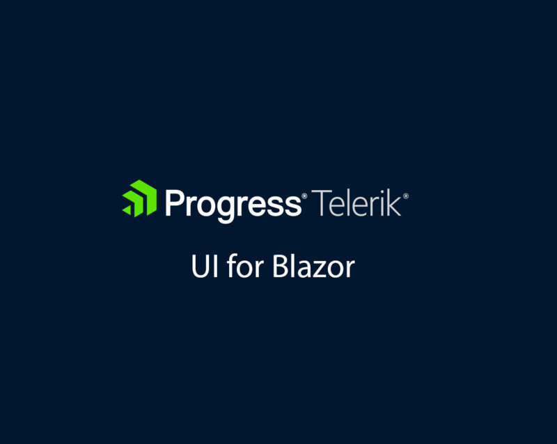 Telerik UI for Blazor - Pusat Software